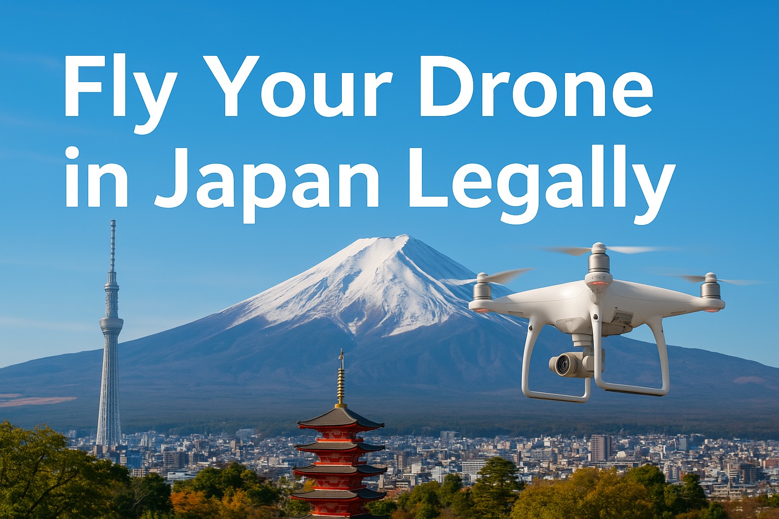 Drone Permit in Japan – How Tourists Can Fly Legally with DIPS ...